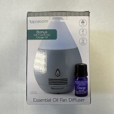 Spa Room Essential Oil Diffuser Fan 0.16 fl oz Orange Oil | eBay