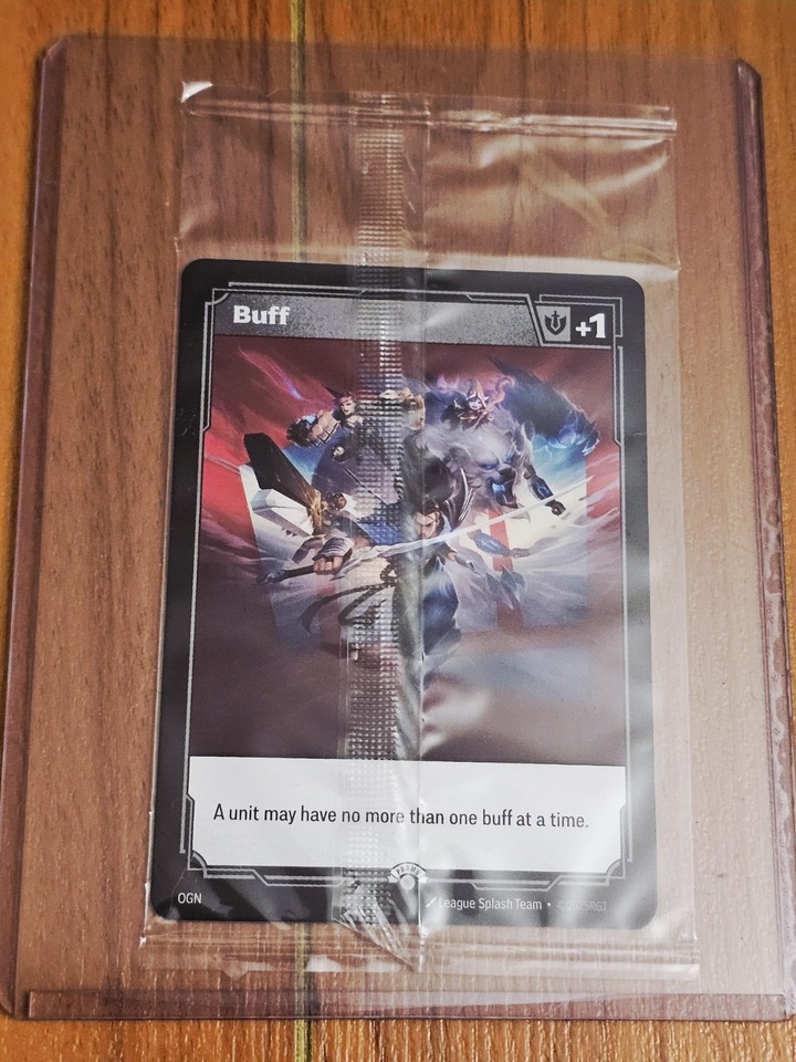 Riftbound Buff "Fist Bump" Double Sided Promo RIOT Employee PAX ...