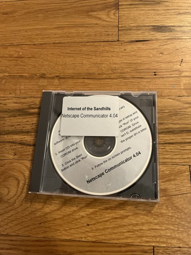 Netscape Navigator Communicator 4.04 Software CD | eBay