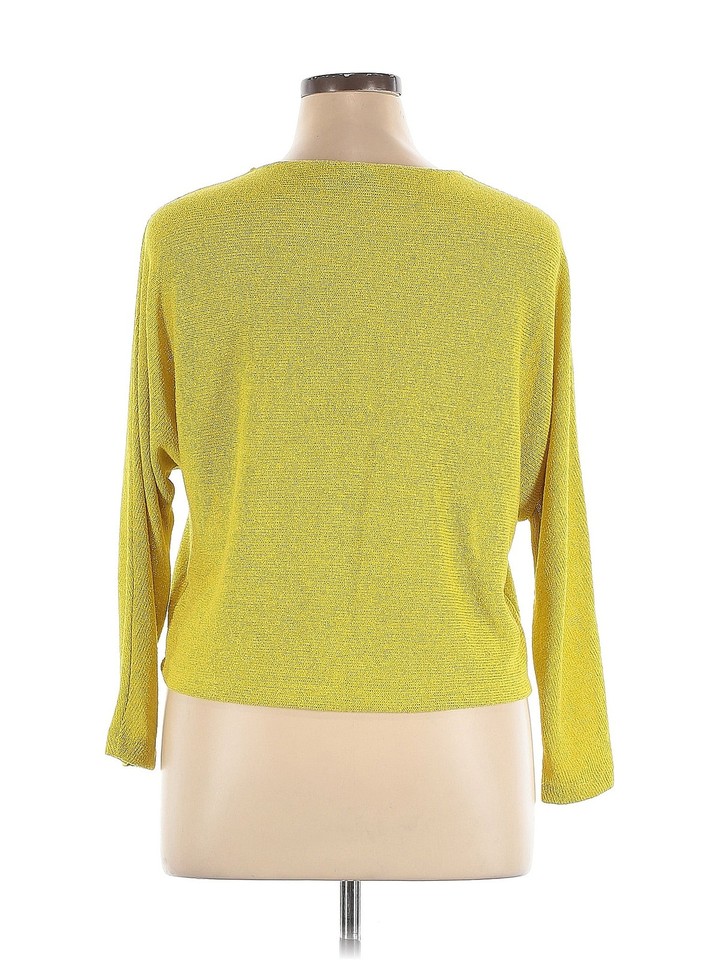 B. Young Women Yellow Pullover Sweater L | eBay