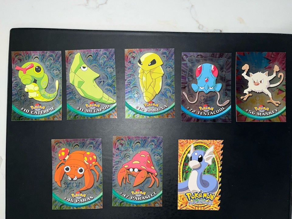 Vintage 1999 Topps TV Animation Edition Pokemon Cards LOT 90's Holo’s ...