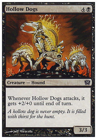 Magic MTG 4X CANI CAVI HOLLOW DOGS 9E | eBay