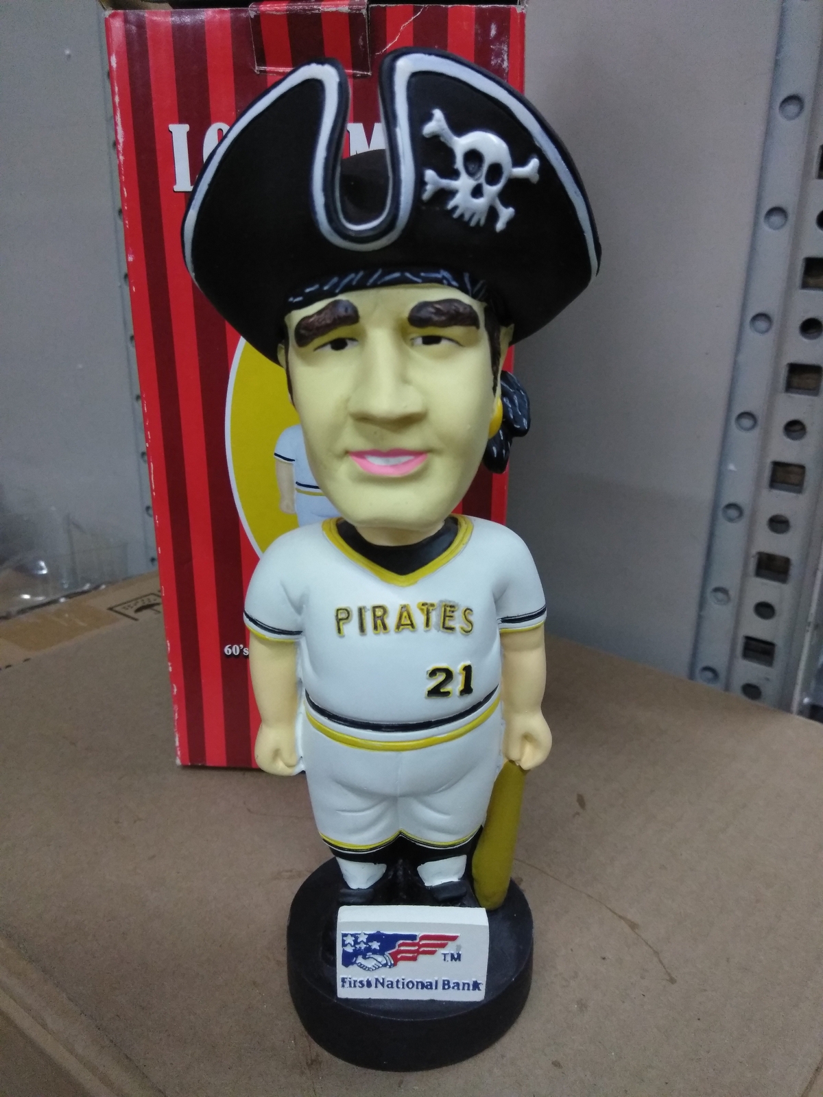 Logo Man #21 60S 70S 80S Era Pirates Bobblehead | eBay