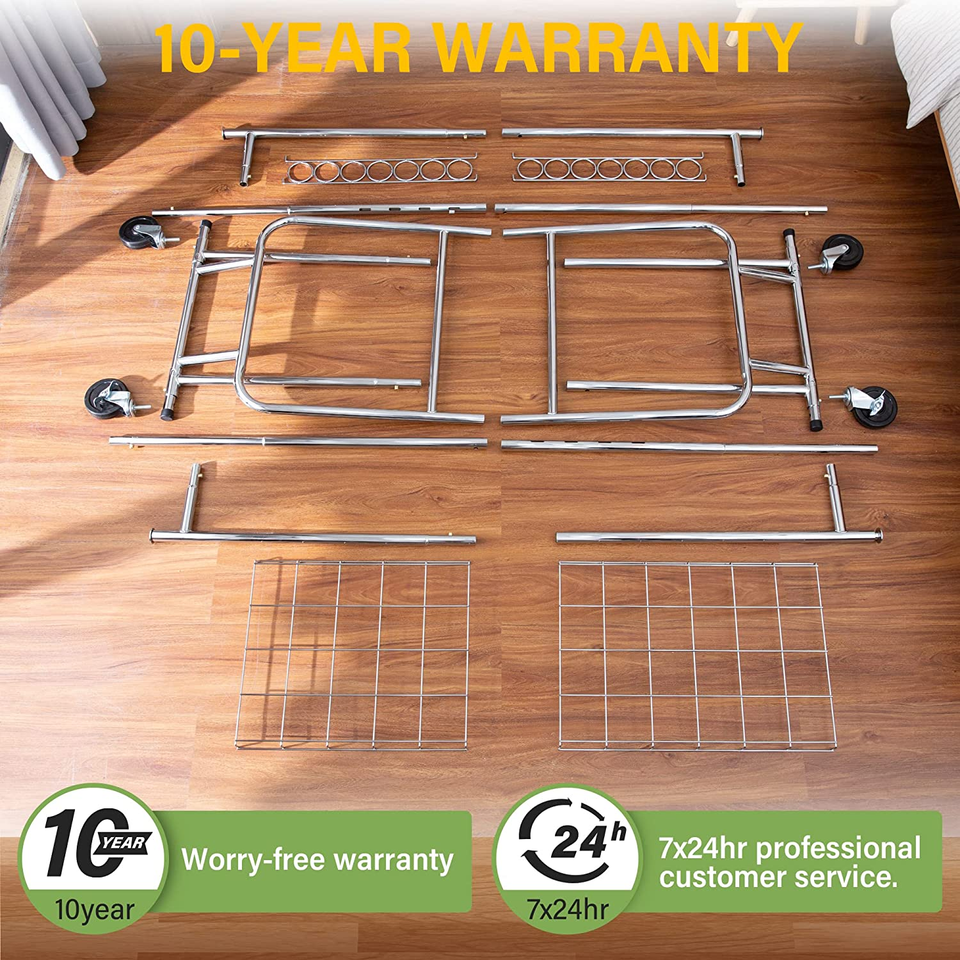 600 Lbs Raybee Rack Heavy Duty Garment Rack Rolling Commercial Grade | eBay