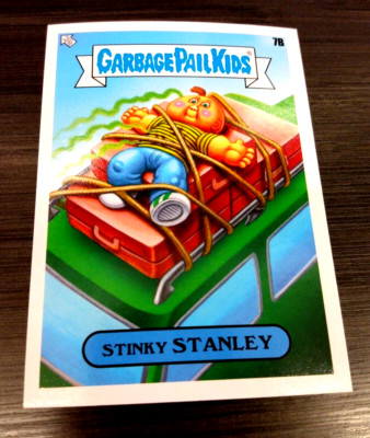 Garbage Pail Kids Go On Vacation Don't Make Me Pull Car Over "STINKY ...