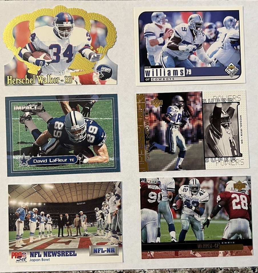 1995 Pacific Crown Collection Gold NFL Card #132 Herschel Walker New ...