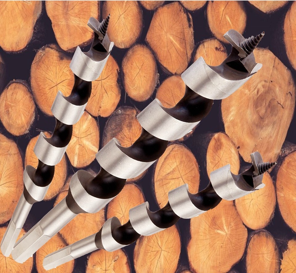 Wood Auger Bit 11/16"x9" Woodworking Ship Screw Drill Bit Deep Hole ...