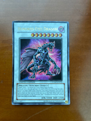 Hundred-Eyes Dragon Jump-EN039 Yu-Gi-Oh! Trading Card Foil Limited ...