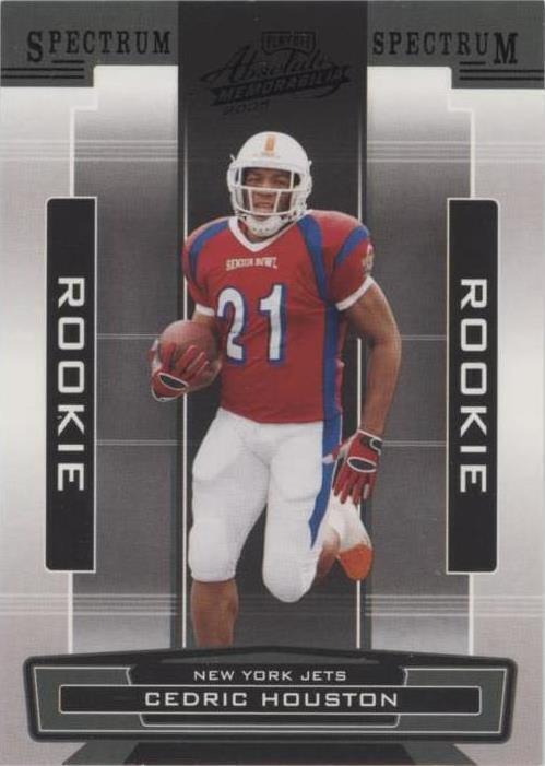 2005 Playoff Absolute Memorabilia - Rookie Cedric Houston #181 Spectrum ...