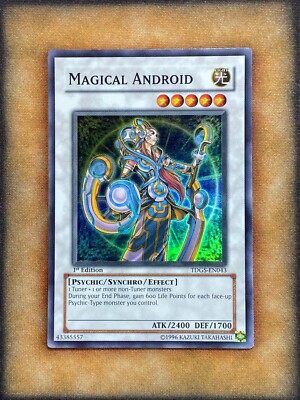 Yugioh Magical Android TDGS-EN043 Super Rare 1st Ed MP | eBay