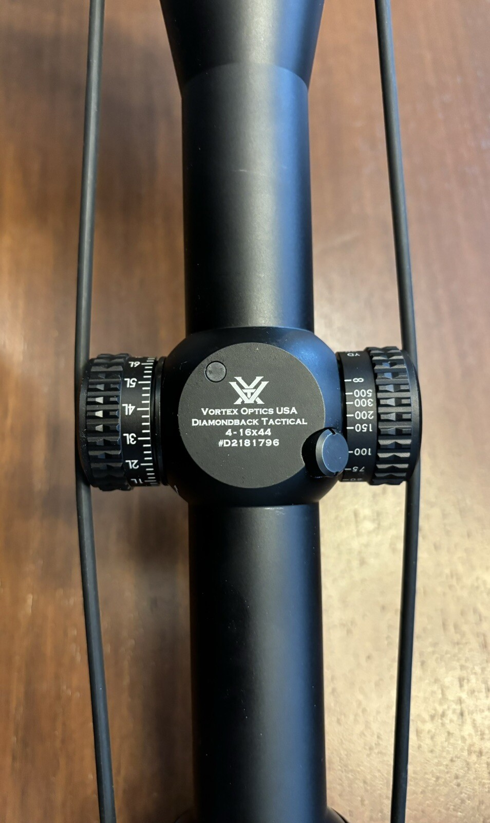 Vortex Diamondback Tactical Rifle Scope 4-16x44 Flip Cover Bubble Level ...