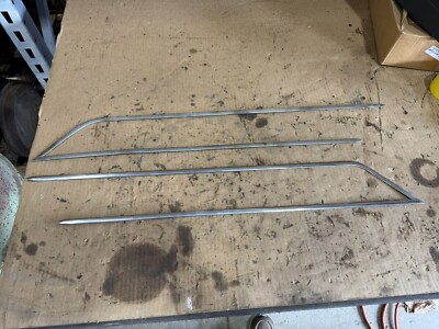 Original Stainless Steel 1937 Ford Car Hood Sides Trim Set #3 | eBay