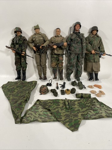 Ultimate Soldier 21st Century Toys 1/6 -4 German 1 US Soldier Plus ...