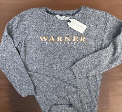 Warner University Sweatshirt Boxercraft Cozy Crew Pullover Graphic ...