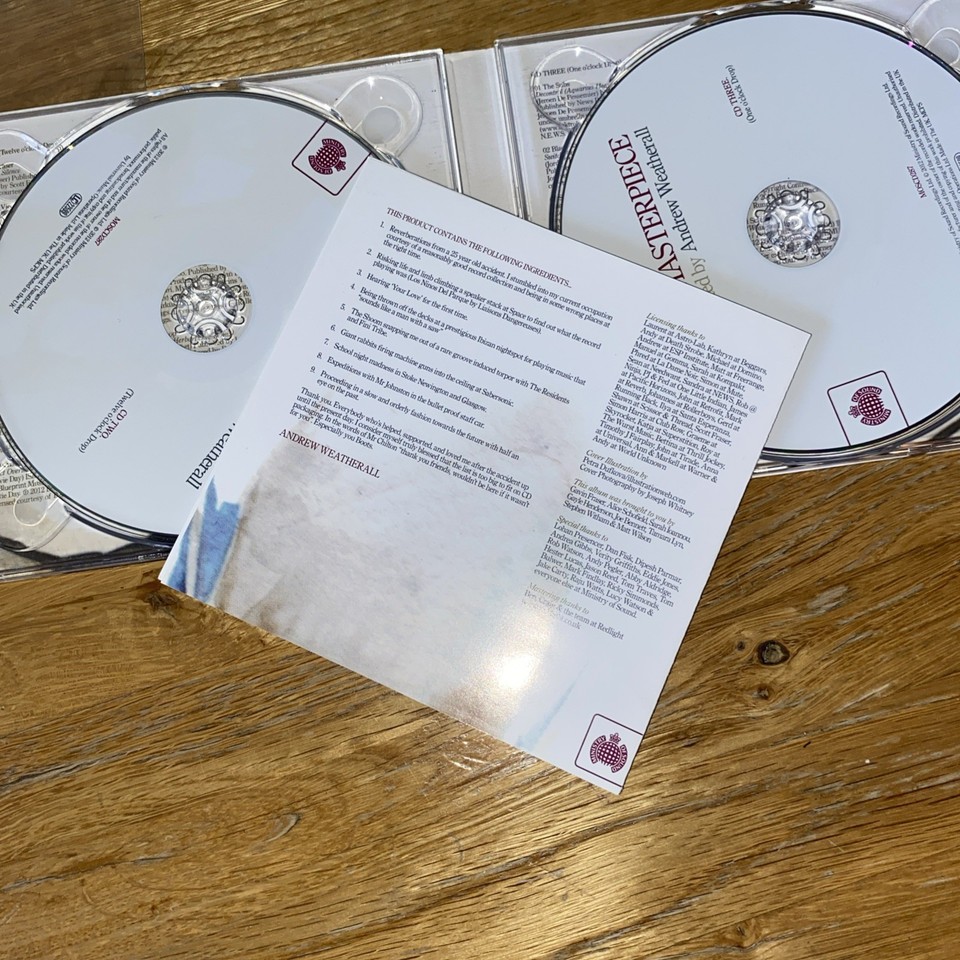 Masterpiece: Andrew Weatherall Tornado Wallace. A.R. Kane 3 CD Set ...