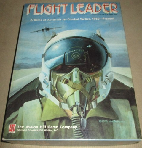 Flight Leader Air to Air Combat War Game - Avalon Hill Bookcase 871 ...