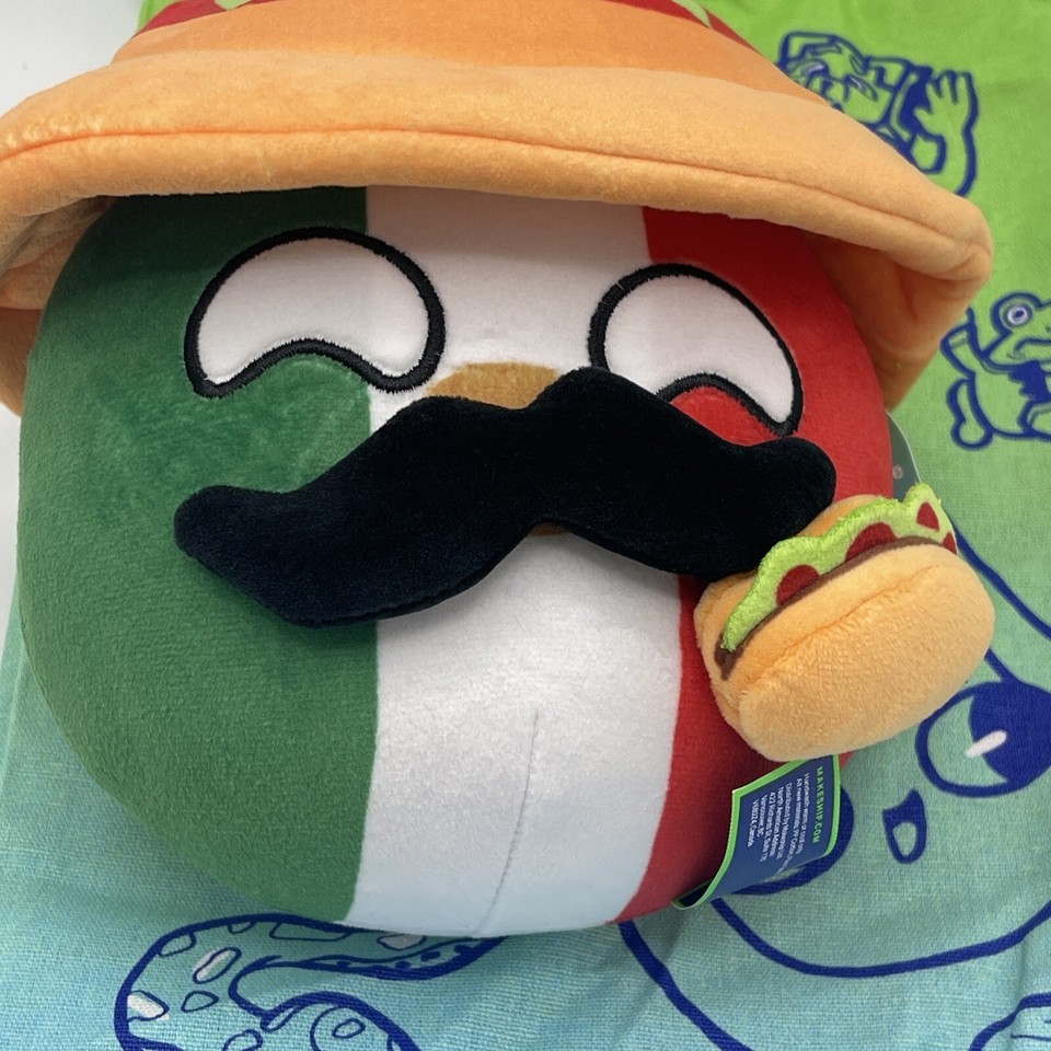 MEXICO Ball By DREW DURNIL MAKESHIP PLUSH FLAG Only made 1546 NEW Countryballs | eBay