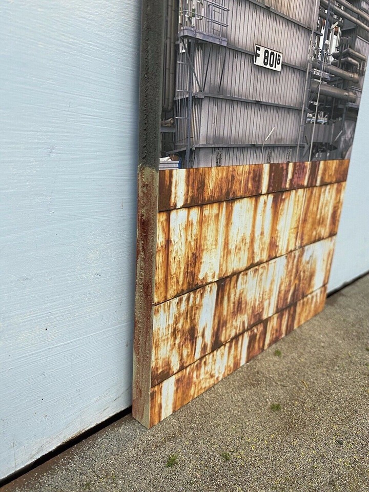 HO Scale OIL REFINERY Flat / Front 3D Background w/LED, Tank Field ...