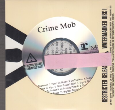 crime mob hated on mostly cd sealed promo | eBay