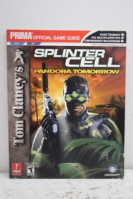 Splinter Cell: Pandora Tomorrow Prima Official Strategy Guide Game Cube ...