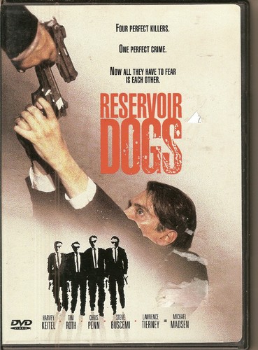 "Reservoir Dogs" (Artisan DVD 1998) 1991 Tarantino violent action drama ...