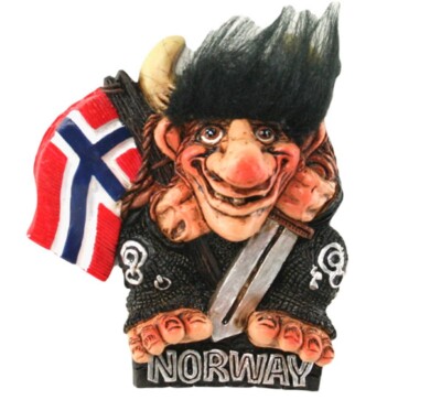 Norway Viking Troll Magnet, NEW | eBay