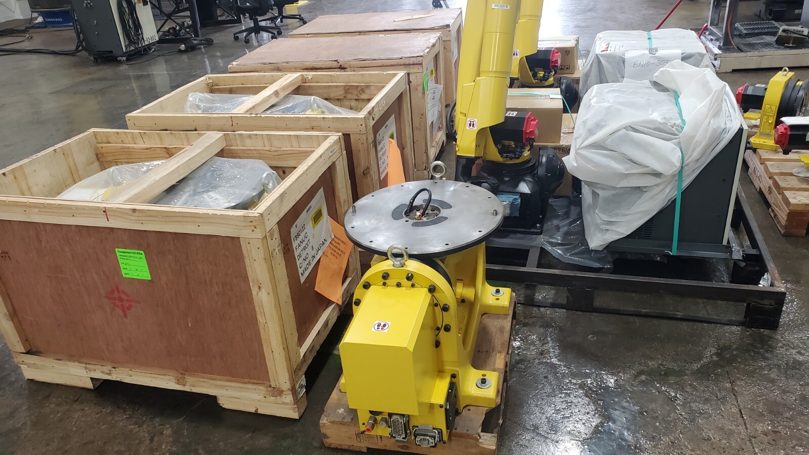 FANUC 1-Axis Servo Positioner - 1500kg Capacity - NEW - A05B-1229-J103 ...