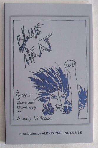 Blue Heat A Portfolio of Poems and Drawings by Alexis De VeAux ...