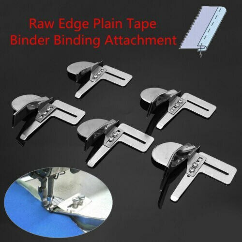#DAYU 121 Sewing Machine Raw Edge Plain Tape Binder Binding Attachment ...