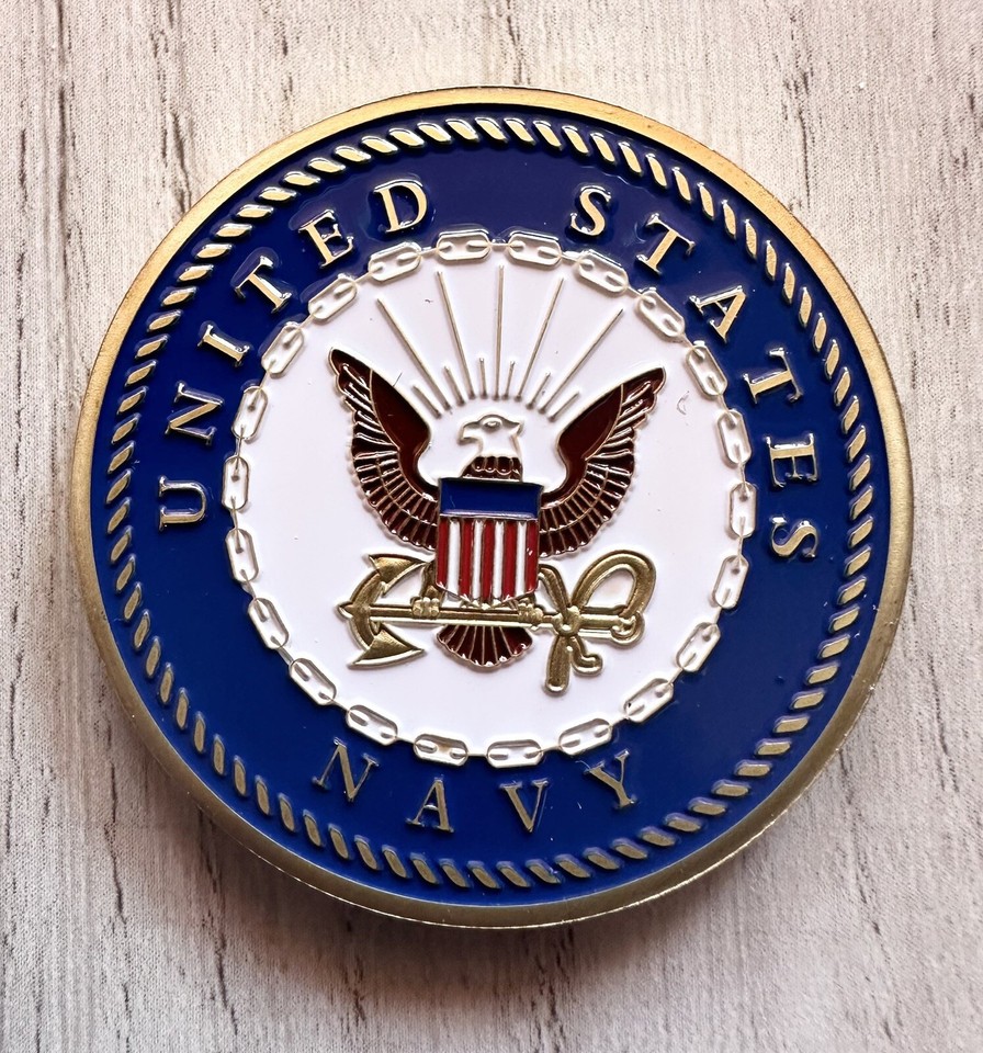 USN NAVY NAVAL AIR STATION KEY WEST FLORIDA TOP GUN CHALLENGE COIN | eBay