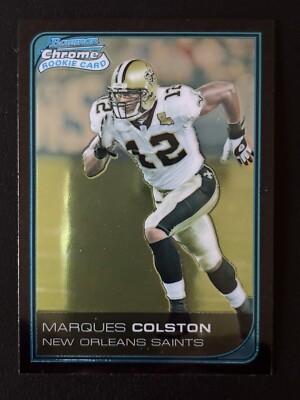 2006 Bowman Chrome Marques Colston Rookie Card 🔥🔥🔥 | eBay