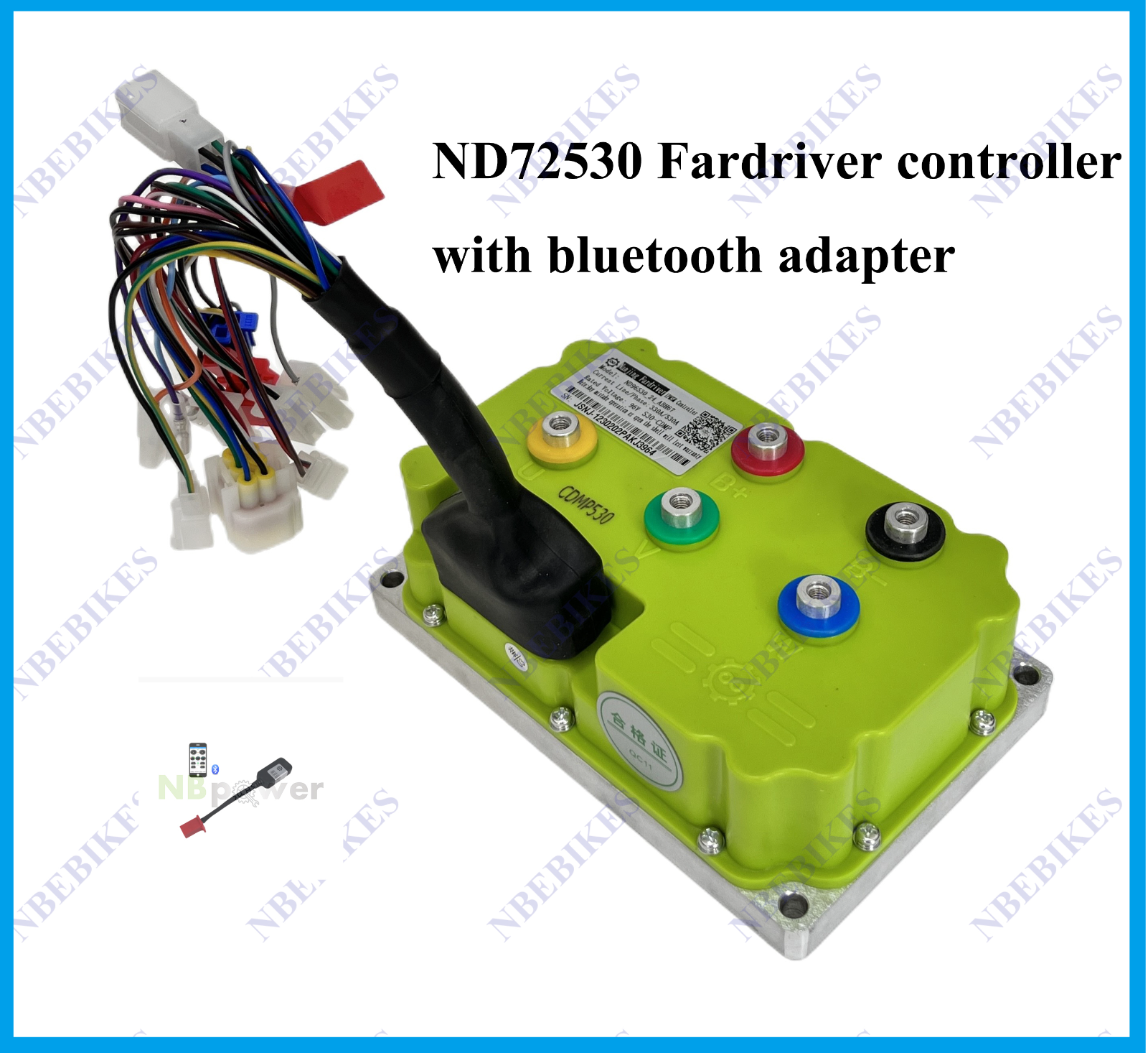 ND72530/ND72680 48-72V 350A BLDC sine wave Fardriver controller. | eBay