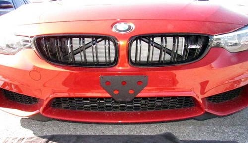 Quick-Release Front License Plate For 2019-20 BMW M3/M4 (Upper Mount ...
