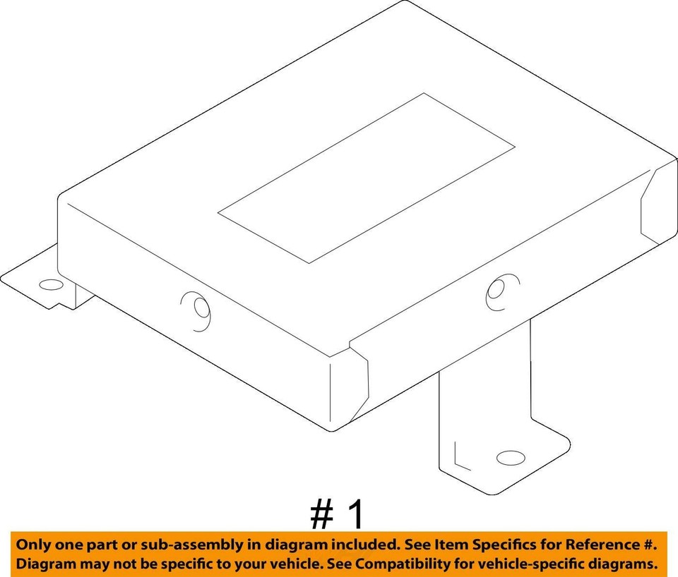 2022 MITSUBISHI OUTLANDER Camera Control Module OEM Part Number ...