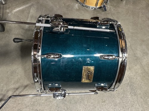 14” Pearl Prestige SESSION Select Floor Tom TRANS TEAL 12x14 DIY NICEY ...