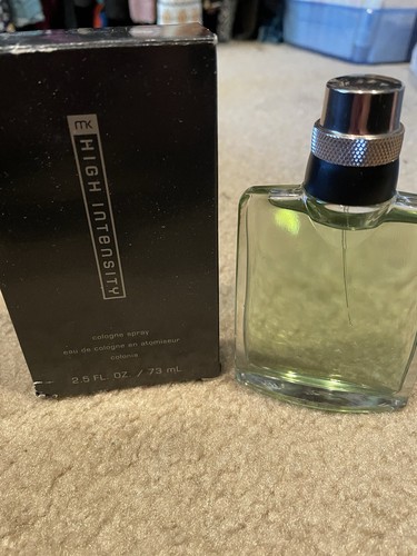 NEW MARY KAY MEN'S COLOGNE SPRAY MK HIGH INTENSITY 2.5 FL. OZ. FULL ...
