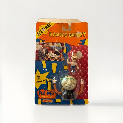 Pee-wee's Playhouse Randy & Globey Action Figures New mint On Card RARE ...