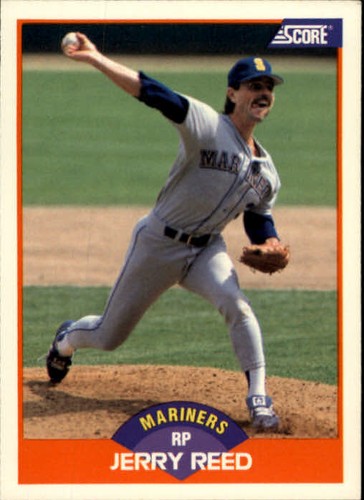 1989 Score Seattle Mariners Baseball Card #427 Jerry Reed | eBay