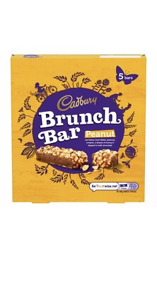 Cadbury Brunch Bar Peanut 3 x 5 Pack Best Before 11/22 | eBay UK