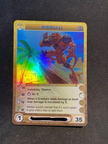 Ribbian - Super Rare - Chaotic Card - Zenith of the Hive 'Max PW ...