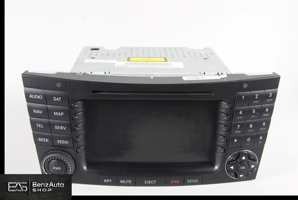 03-08 Mercedes W211 E55 E500 CLS500 Command Head Unit Navigation CD ...