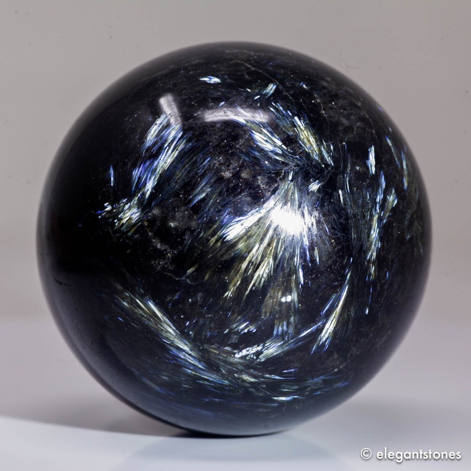 545g69mm Astrophyllite Sphere Crystal Ball Stone Fireworks Quartz ...