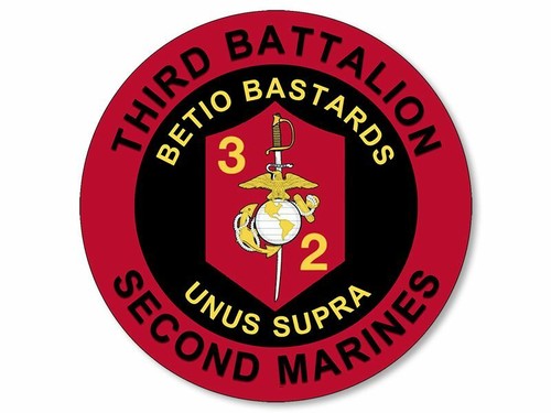 4x4 inch Third Battalion Second Marines 3rd 2nd Sticker Officially Licensed USMC | eBay