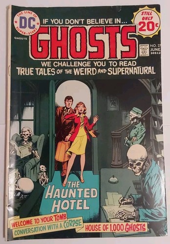 DC Comics Ghosts The Haunted Hotel #27 Comic-Bronze Age 1974 Nick Cardy VF | eBay