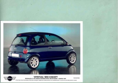 photo de presse / press photo original Mini Spiritual concept 03/1997 ...