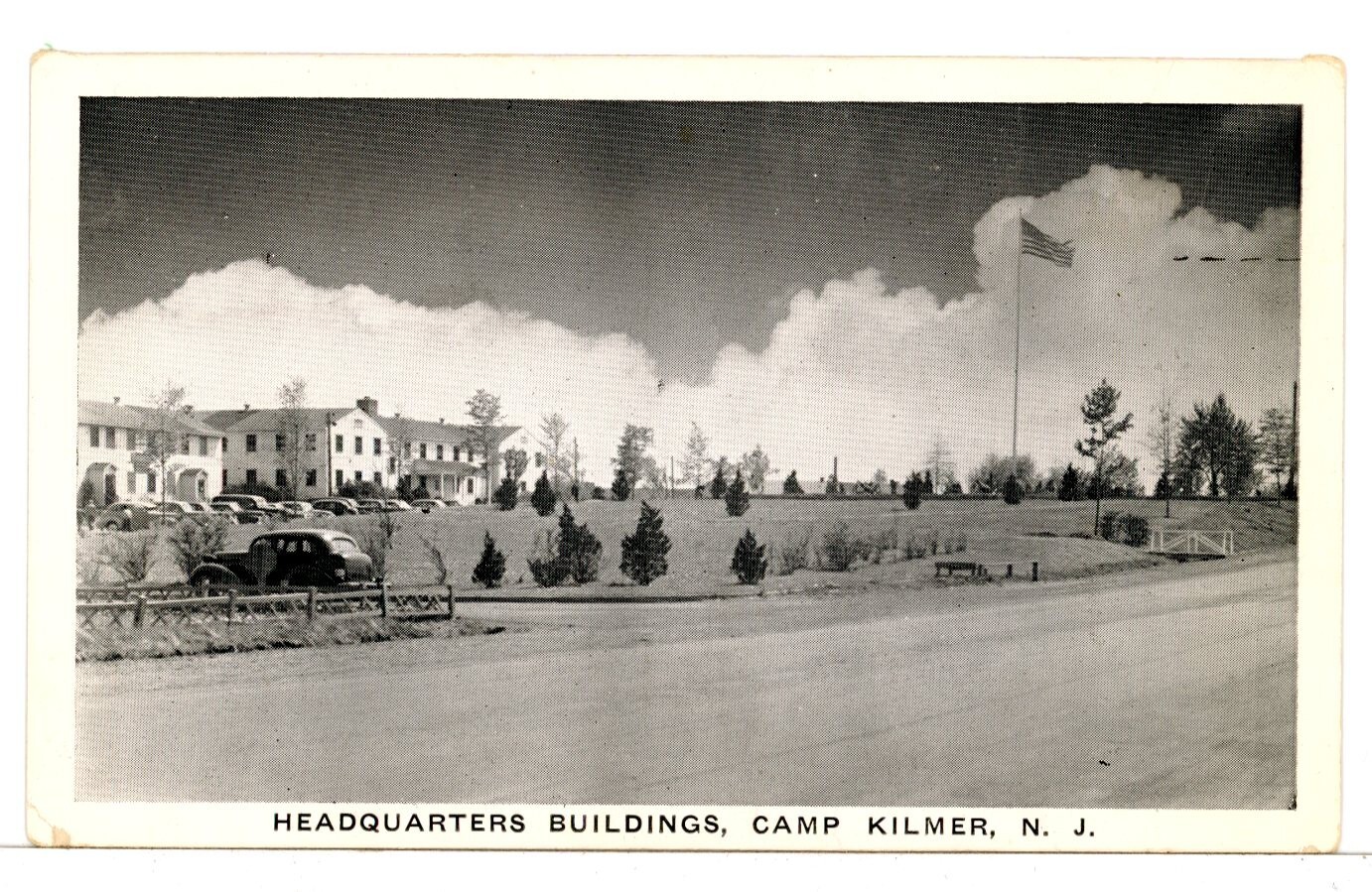Army Headquarters Buildings, Camp Kilmer, New Jersey 1915 - 1930 ...