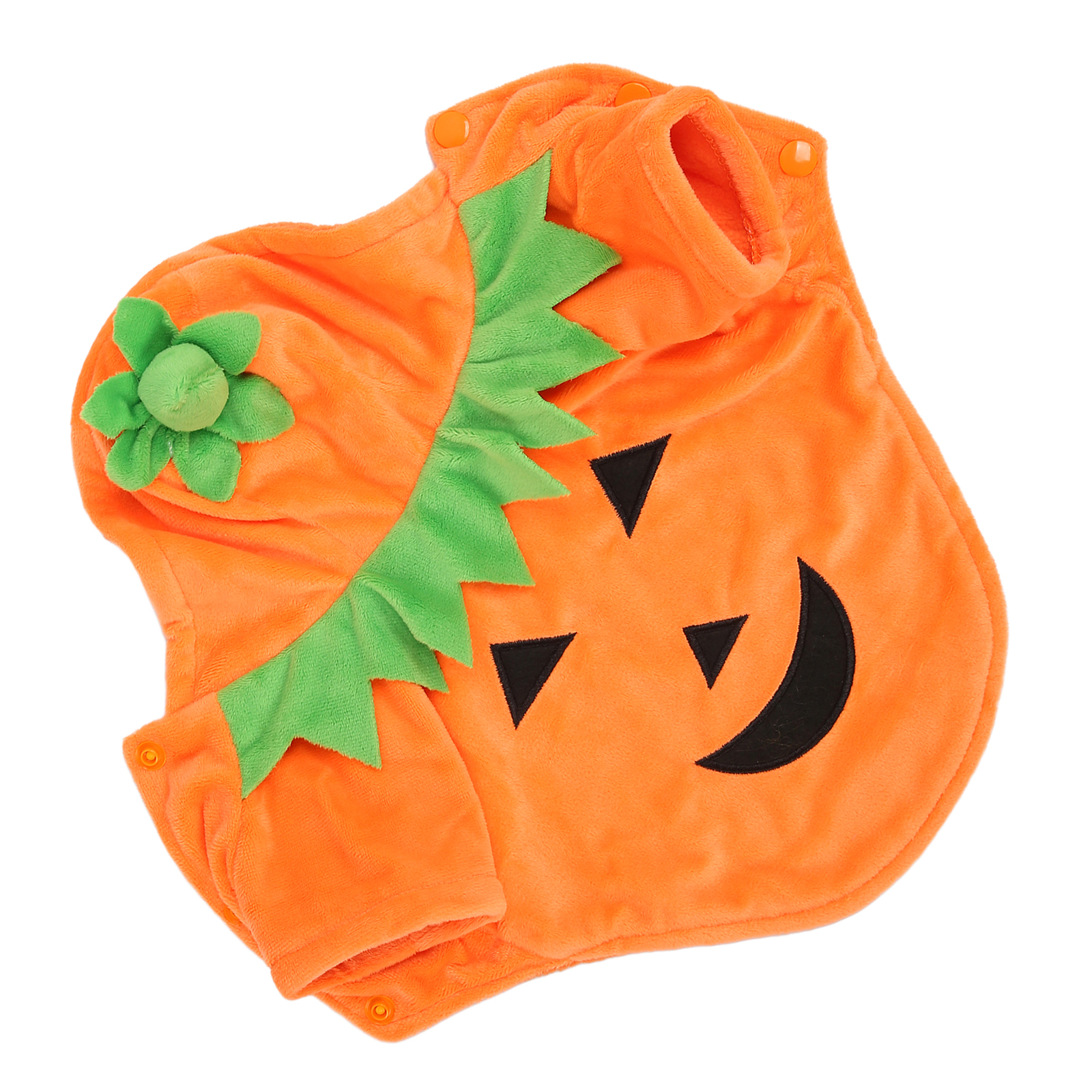 Halloween Pumpkin Dog Clothes Cute Warm Dog Costume For Medium Large ...