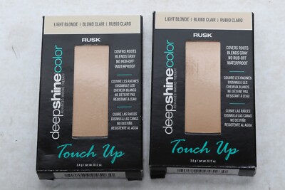 2 Rusk Deep Shine Color Touch Up 0.12 Refill Light Blonde | eBay