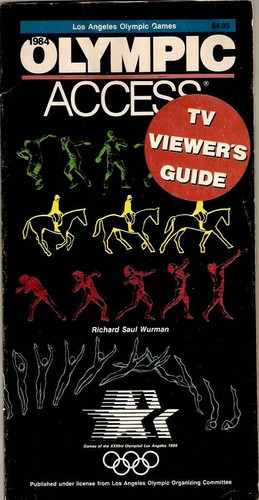 1984 Olympic Access; TV Viewer's Guide | eBay