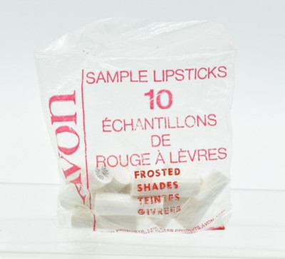 Avon - LIPSTICK SAMPLES x 10, Various Colors, NEW IN PACKAGING, Vintage ...